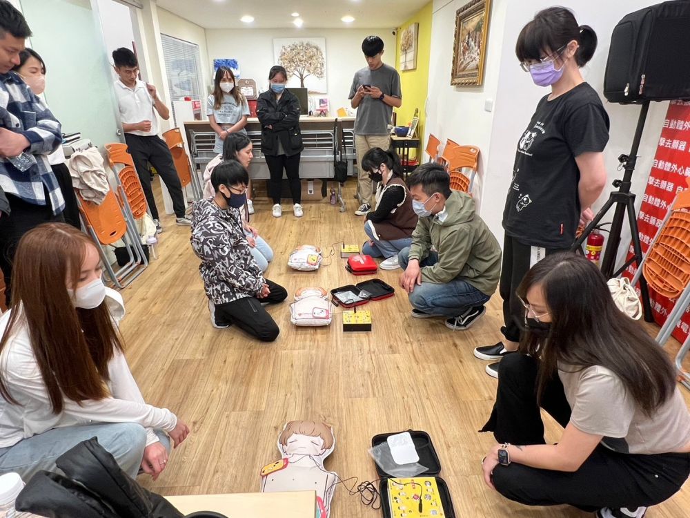 CPR+AED急救教育訓練 | 2024年04月證照班-思傑夢想AED